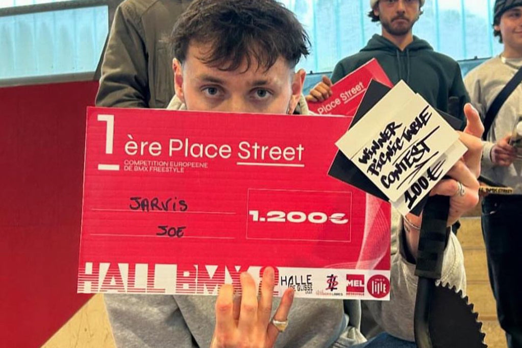 Joe Jarvis - 1st at Hall BMX in Lille